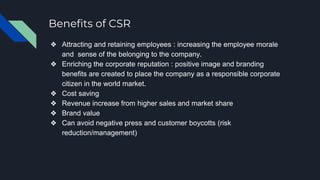 Csr report | PPTX