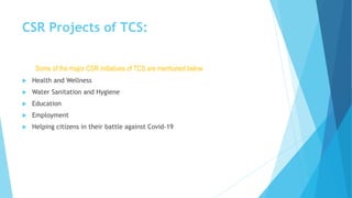 CSR Report of Tata Consultancy Services.pptx