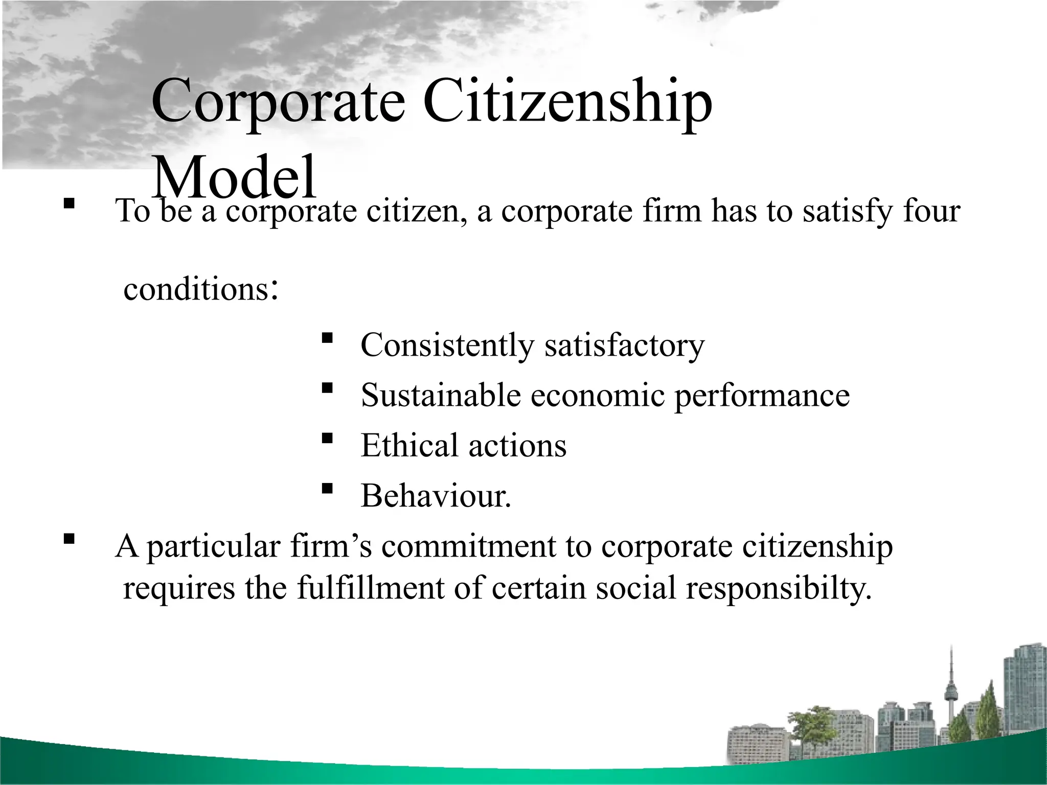 Corporate social Responsibility and Business Ethics | PPTX