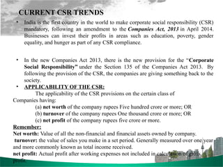 Corporate social Responsibility and Business Ethics | PPTX