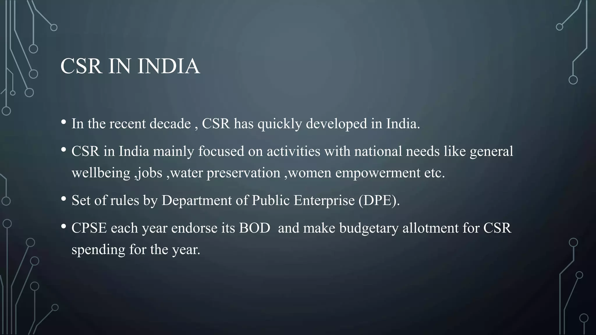 Csr spending of indian banking sector | PPTX