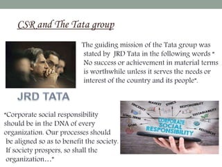 Csr Tata Group | PPTX
