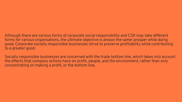 5 Successful Examples of Corporate Social Responsibility | PPT
