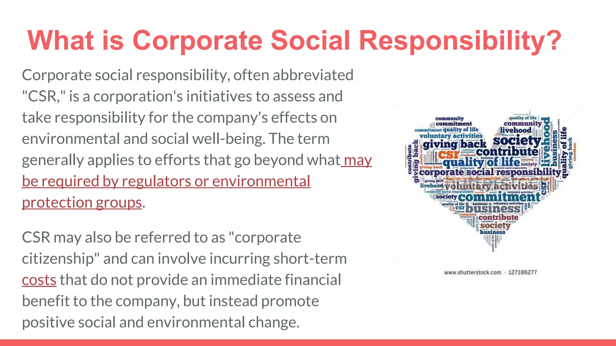 CSR Training Session | PPTX