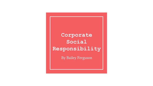 CSR Training Session | PPTX