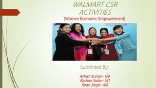 Csr walmart | PPTX