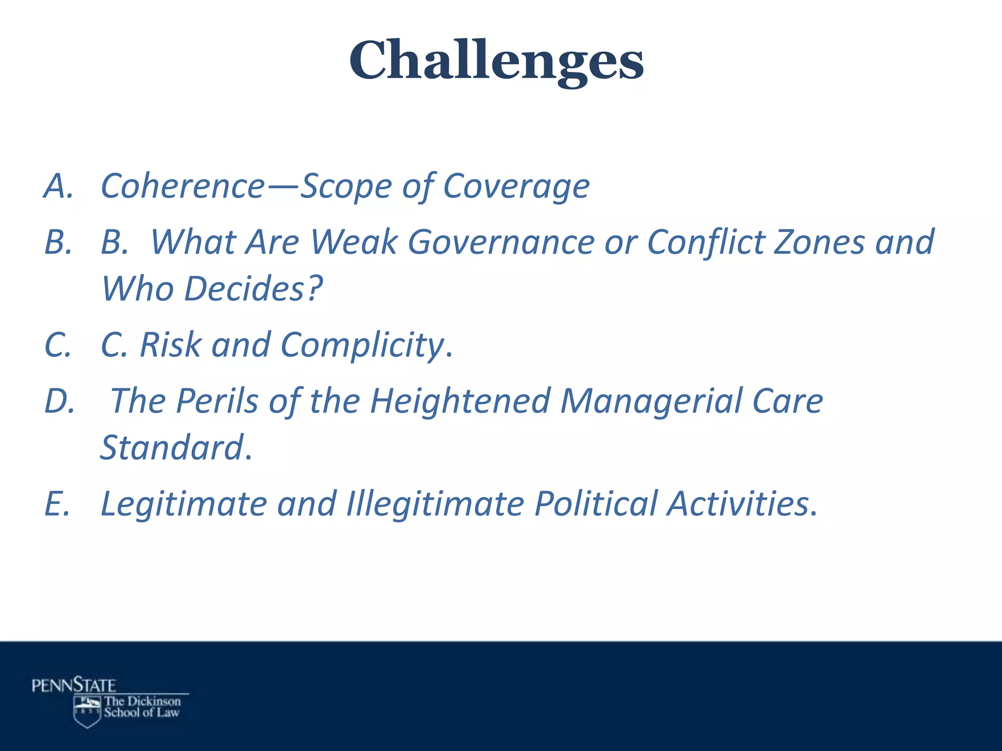 Corporate Social Responsibility in Weak Governance Zones | PPT