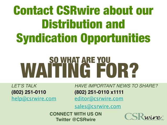 Corporate Social Responsibility...How CSRwire can be your partner | PPT