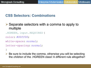 Rational HATS and CSS | PPT