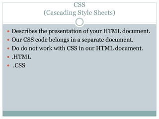 Css | PPT