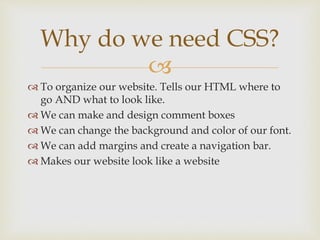Cascading Style Sheets | PPTX