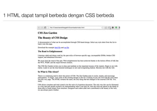 CSS Dasar #1 : Intro | PDF