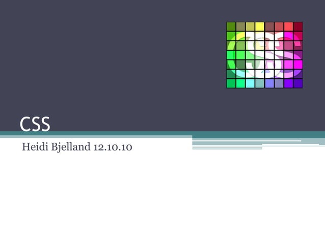 Css | PPTX