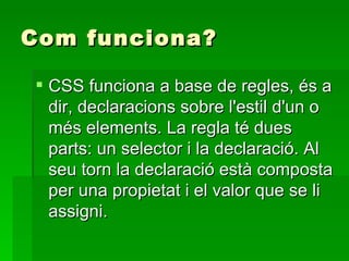 Css básico | PPT
