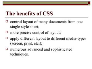 CSS | PPT