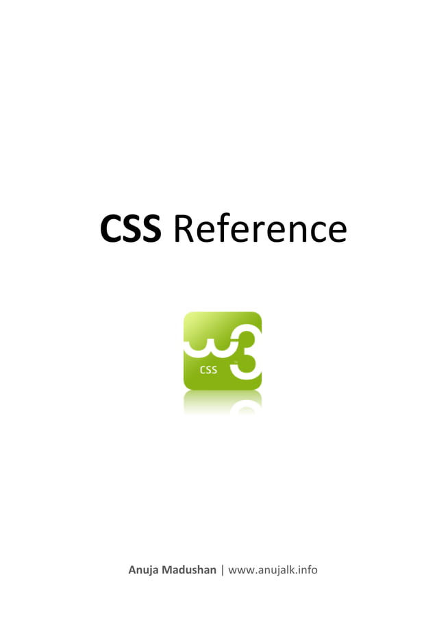 CSS Cheatsheet | PDF