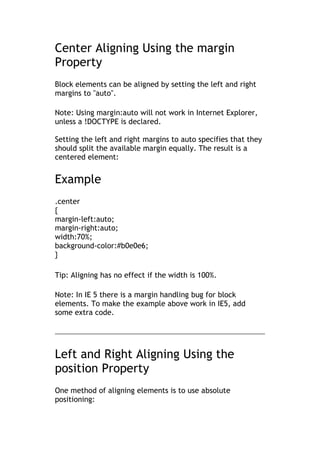 CSS Cheatsheet | PDF