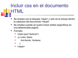 Hojas de Estilo | PPT