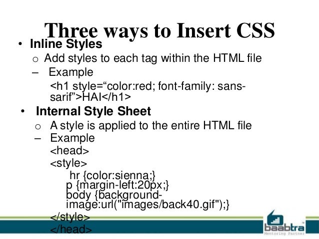 Css