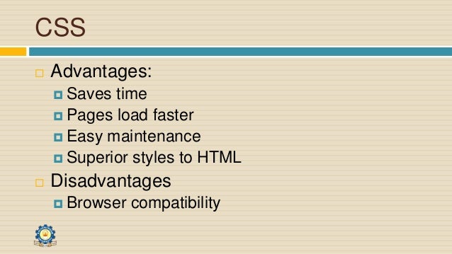 All About Css History Features Advantages Disadvantages Images