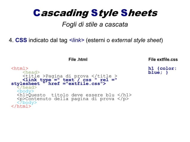 Css - Appunti | PPT | Web Design and HTML | Internet