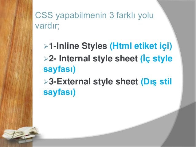 Css nedir? | PPT
