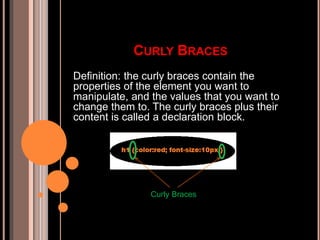 introduction to CSS | PPTX
