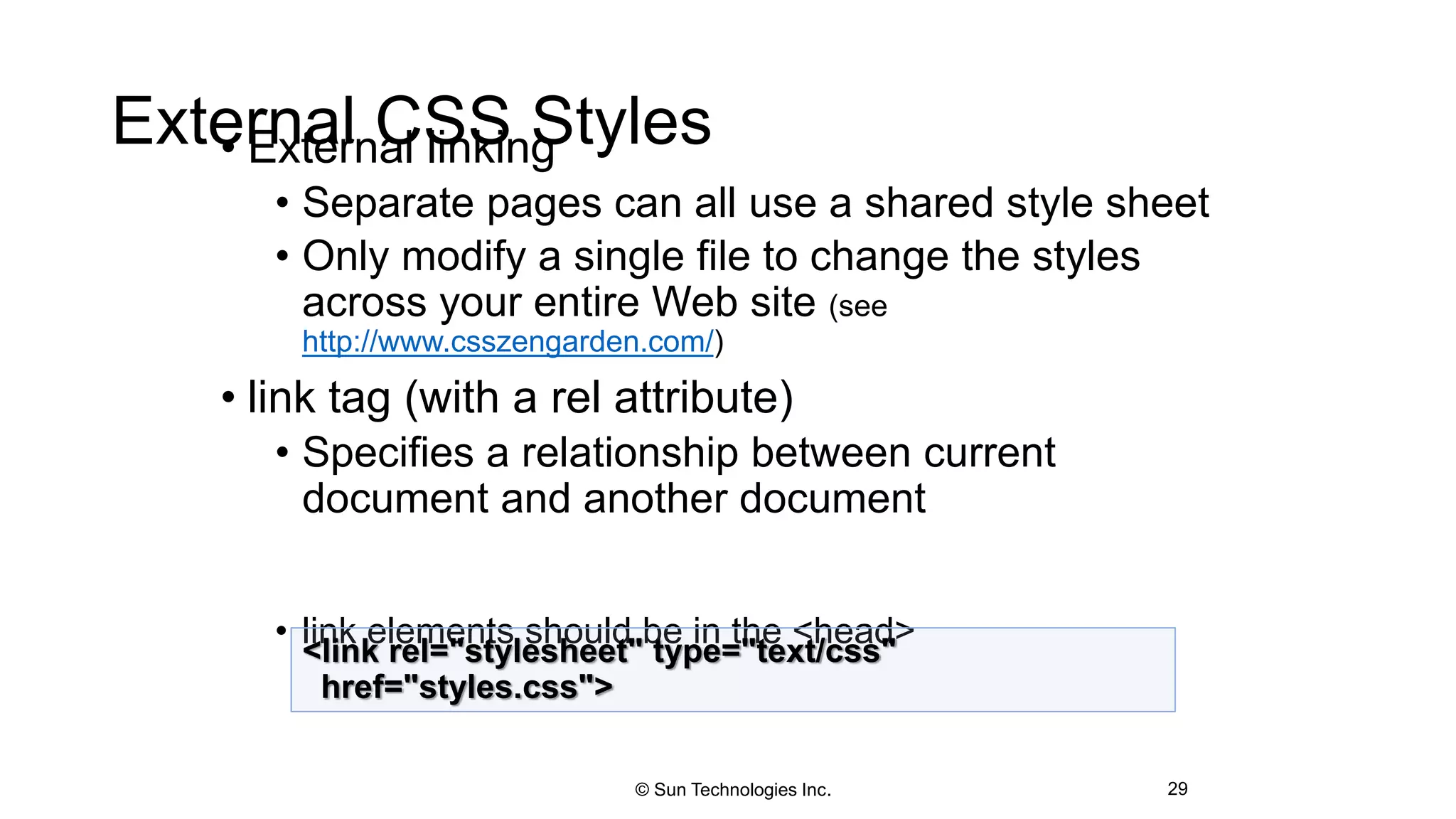 Cascading Style Sheets Css Ppt 0781