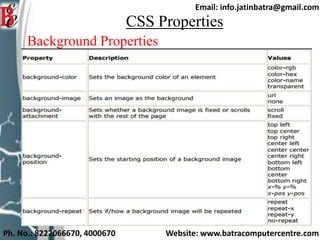 CSS Training Institute in Ambala ! Batra Computer Centre | PPT
