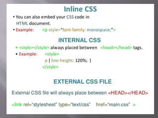 Css Complete Notes | PPT