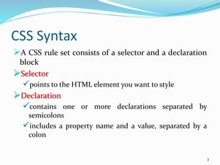 CSS (Cascading Style Sheet) | PPT