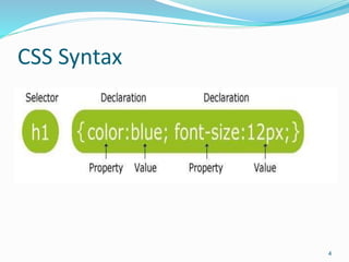 CSS (Cascading Style Sheet) | PPT