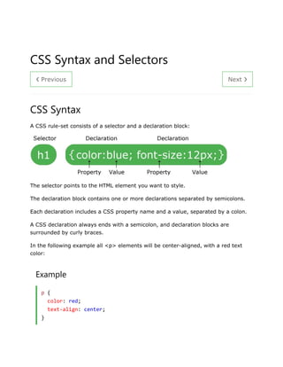 Css | PDF