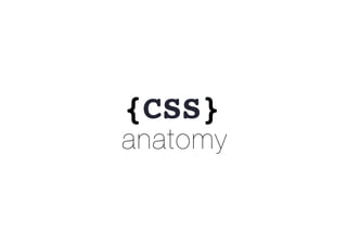 CSS Dasar #2 : Anatomy CSS | PDF
