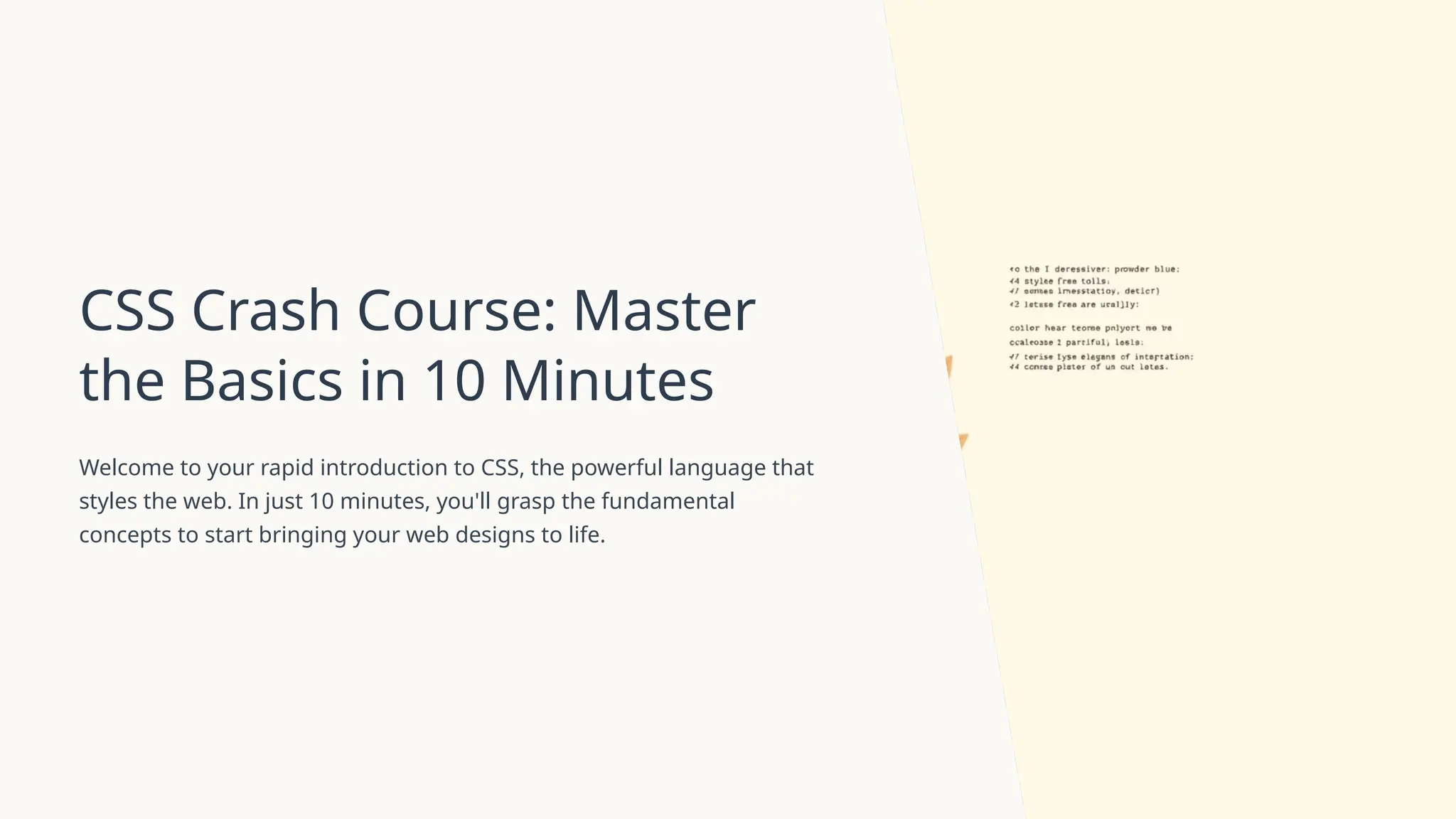 CSS INtroductory Course for Beginners.pptx