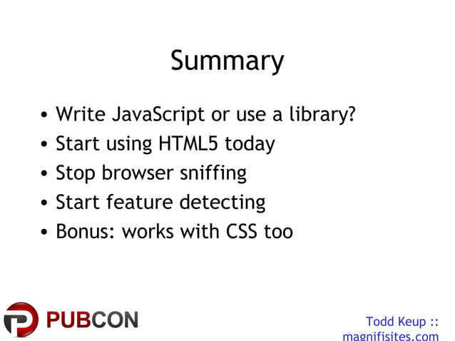 Pubcon Las Vegas 2012 CSS and HTML coding | PPT