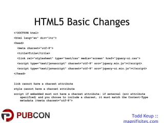 Pubcon Las Vegas 2012 CSS and HTML coding | PPT
