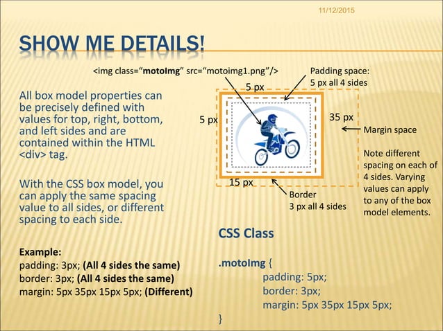 CSS Box Model Presentation | PPSX