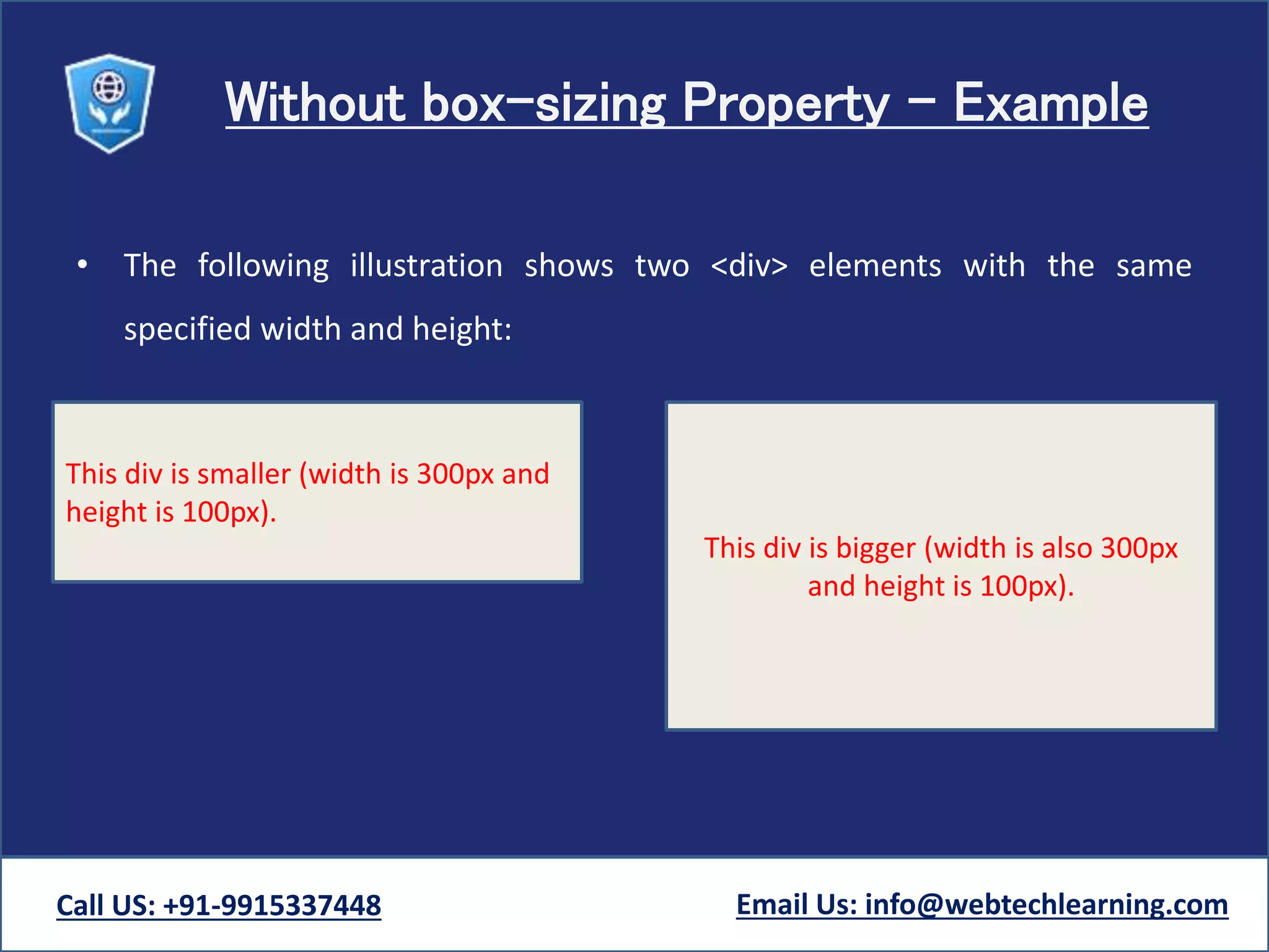 Css box-sizing | PPTX