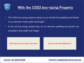 Css box-sizing | PPTX