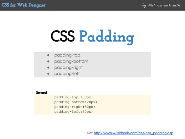 Css box model | PDF | Web Design and HTML | Internet