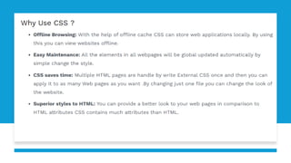 CSS -Cascading Style Sheets in HTML .pdf