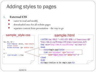 Css class-01 | PPT
