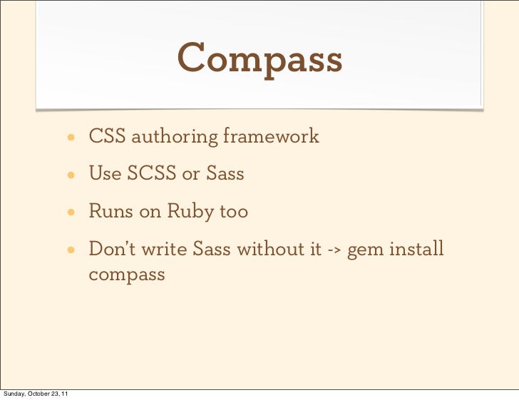 Css Compass Sasssusy