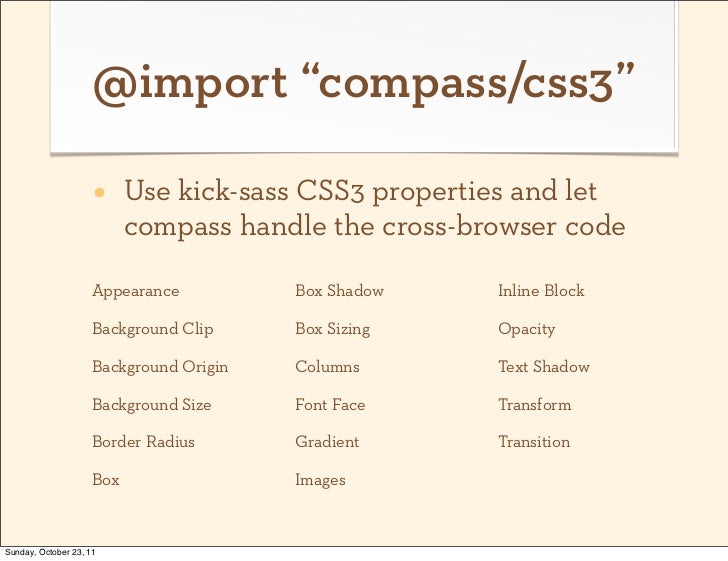 Css Compass Sasssusy