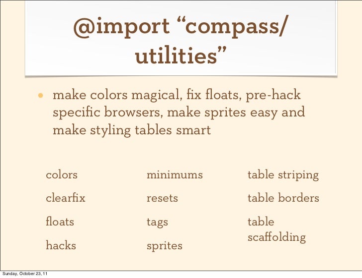 Css Compass Sasssusy