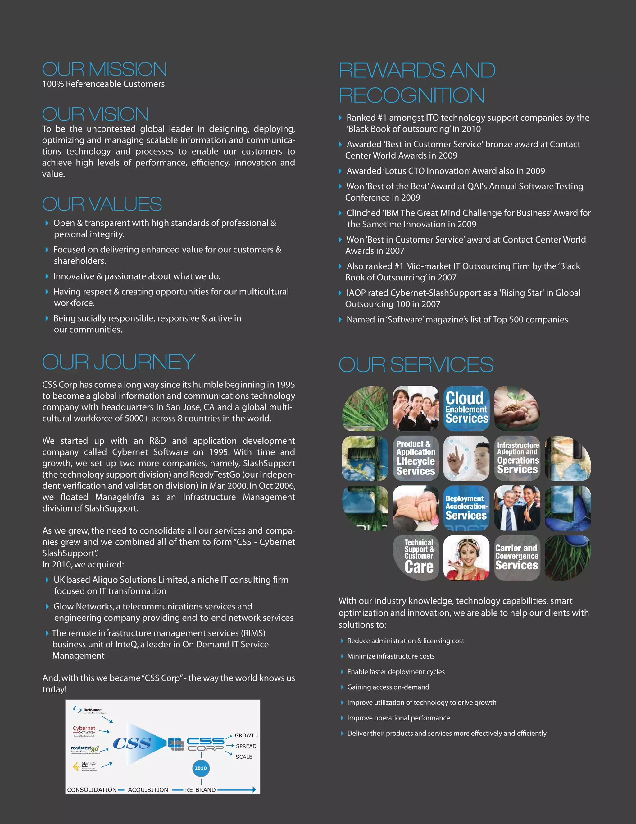 Css Corp Profile | PDF