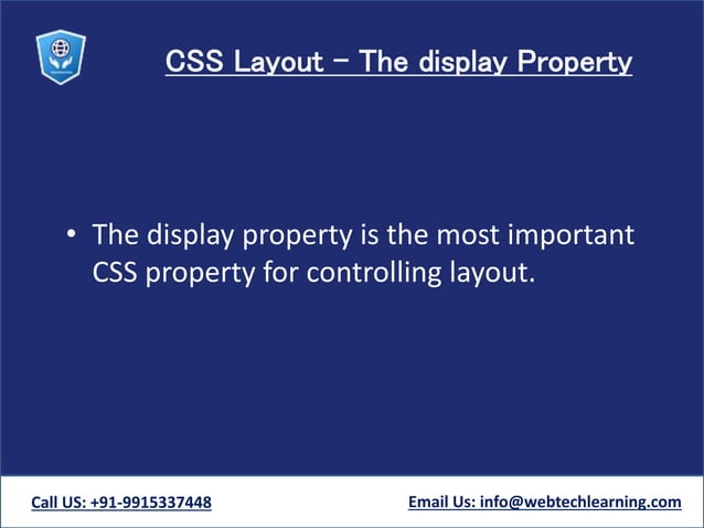 Css Display Property | PPTX