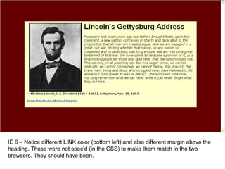 CSS Exercise 1: 18 Examples | PPS