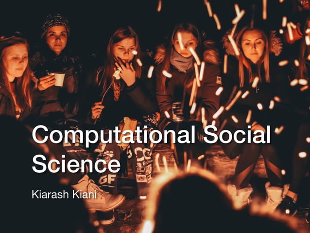 Computational Social Science | PPT
